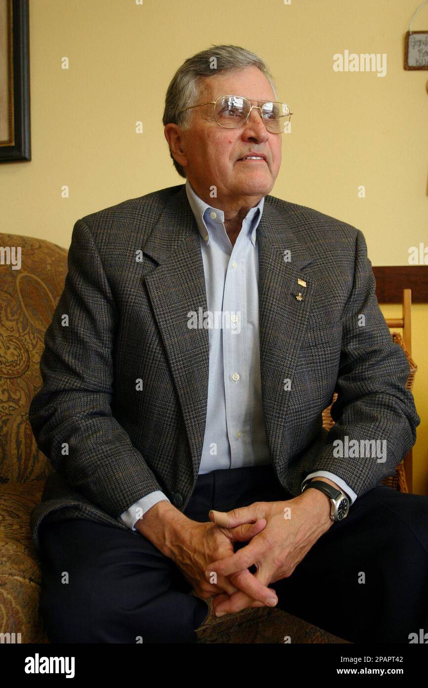 Former NASA astronaut and one-term U.S. Senator Dr. Harrison Hagan ...