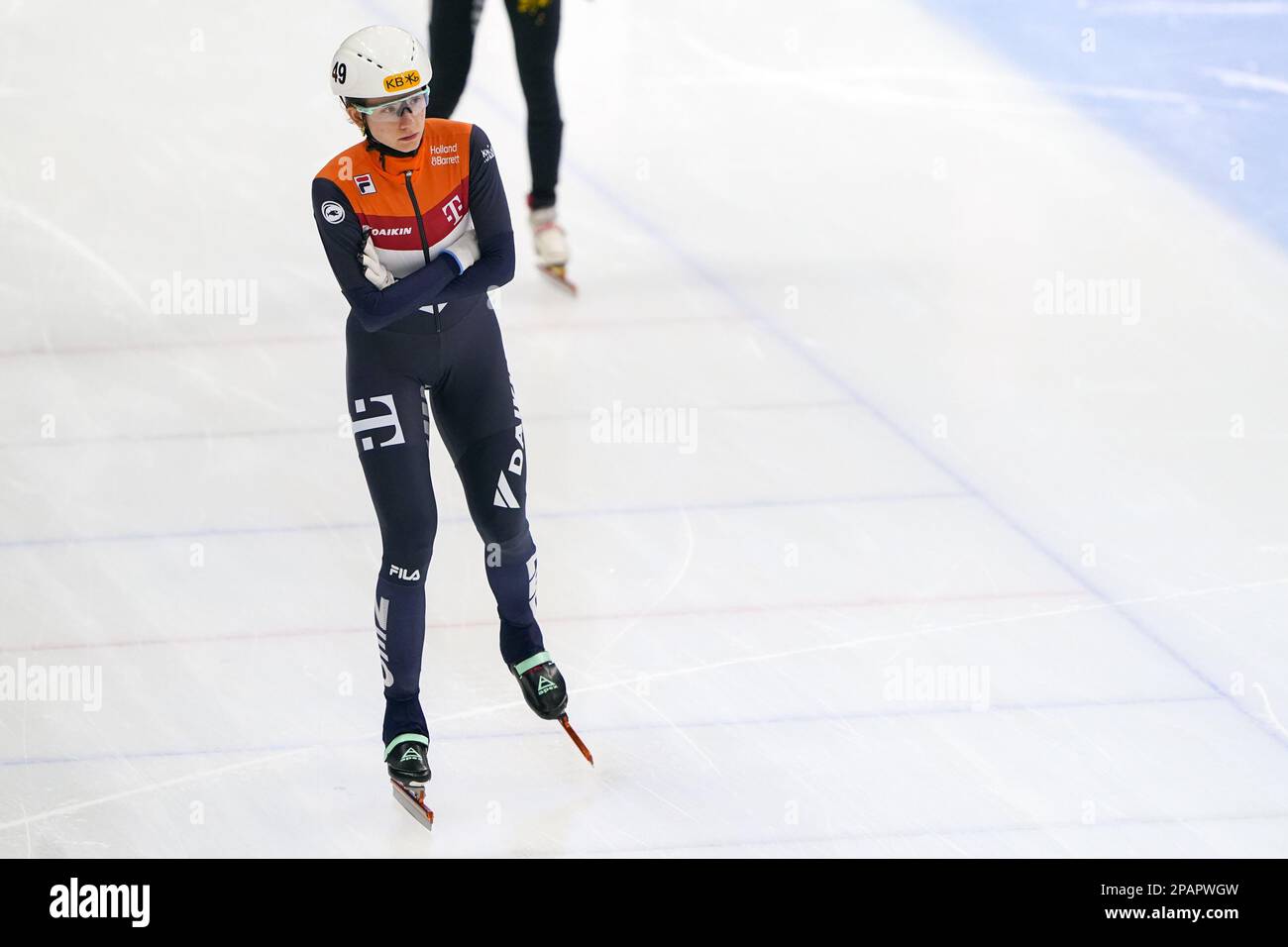 SEOUL, KOREA - MARCH 12: Selma Poutsma of the Netherlands competing on ...