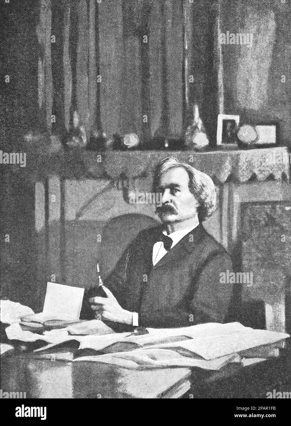 Portrait mark twain Black and White Stock Photos & Images - Alamy