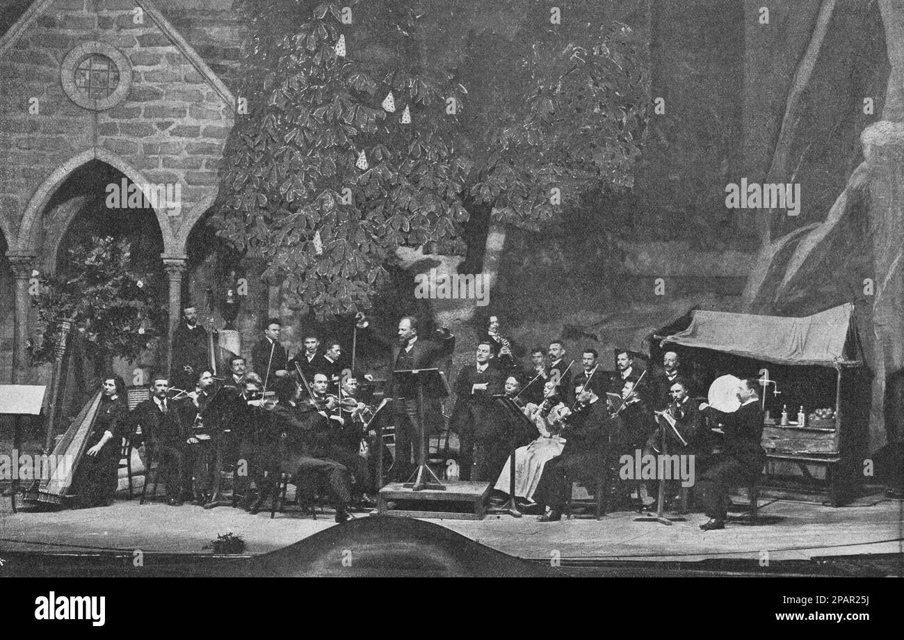 Orchestra conducted by Vladimir Nemirovich-Danchenko at The Moscow Art ...