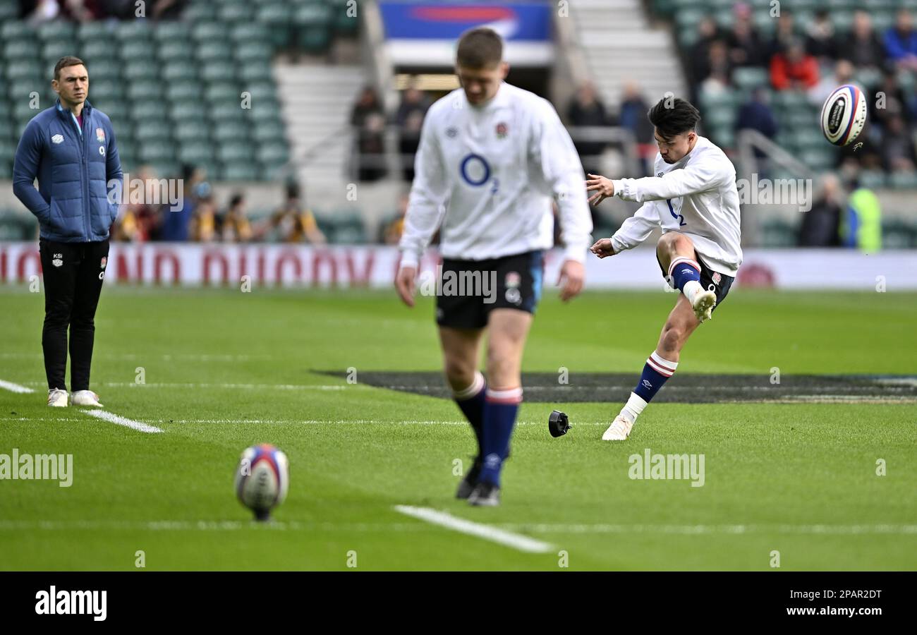 Twickenham, United Kingdom. 11th Mar, 2023. England V France, Guinness 6 Nations. Twickenham ...