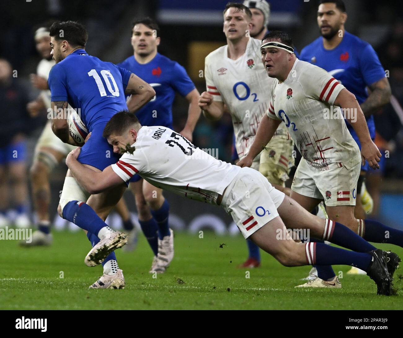 Twickenham, United Kingdom. 11th Mar, 2023. England V France, Guinness 6 Nations. Twickenham ...