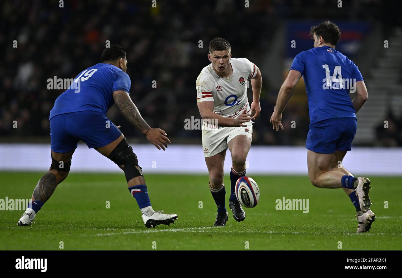 Twickenham, United Kingdom. 11th Mar, 2023. England V France, Guinness 6 Nations. Twickenham ...