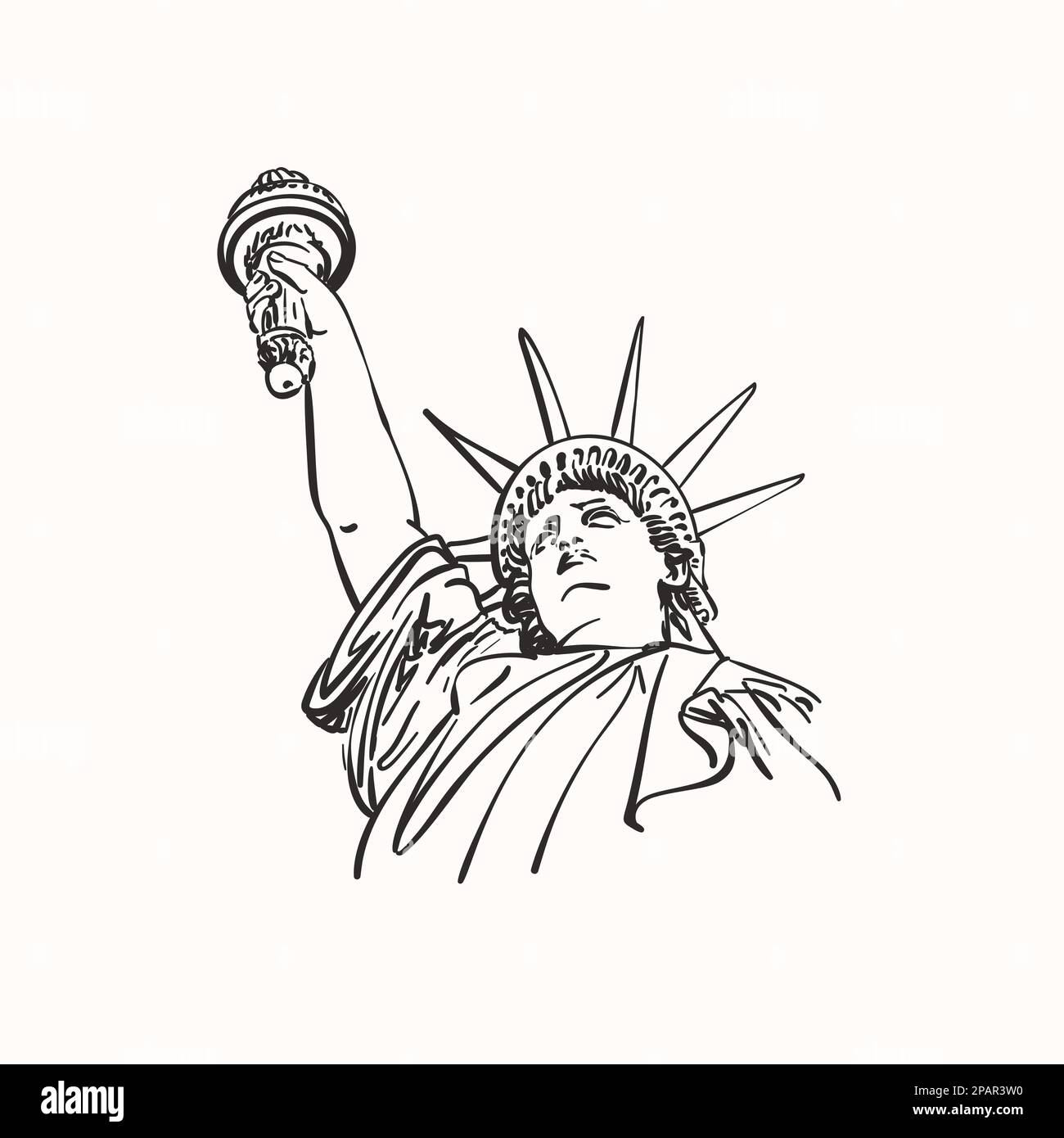 Traceable Picture Of Statue Of Liberty at Douglas Sexton blog