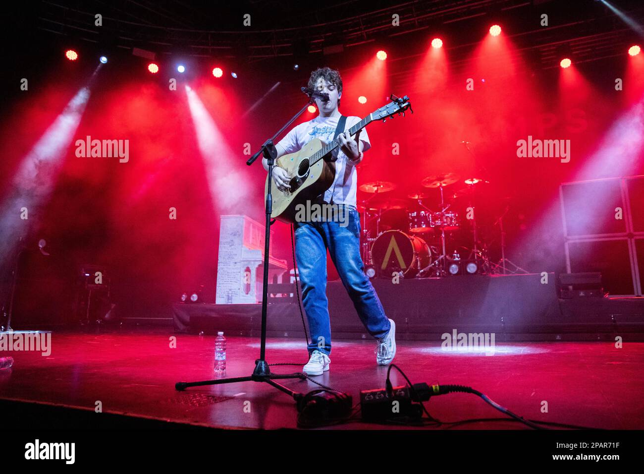 Milan Italy. 11 March 2023. The British singer-songwriter THOMAS HEADON ...