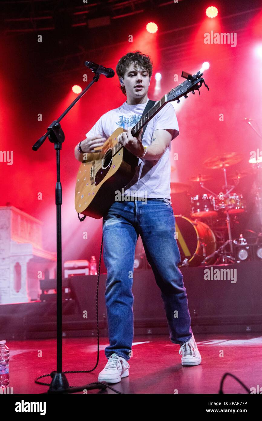 Milan Italy. 11 March 2023. The British singer-songwriter THOMAS HEADON ...