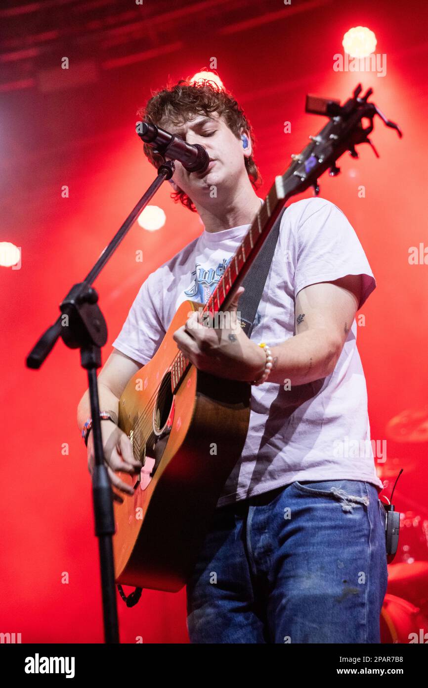 Milan Italy. 11 March 2023. The British singer-songwriter THOMAS HEADON ...