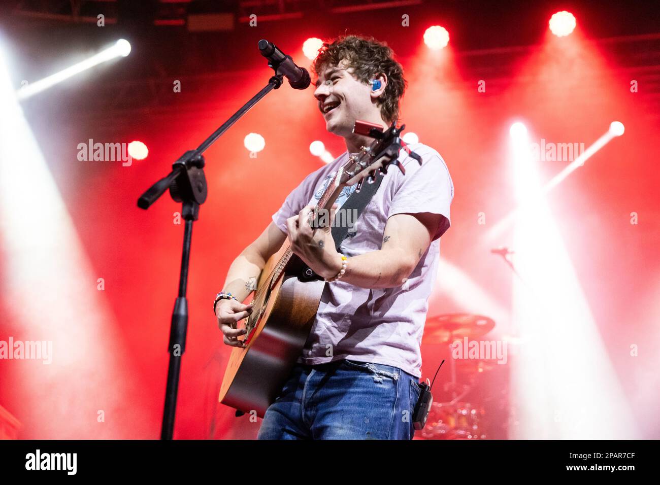 Milan Italy. 11 March 2023. The British singer-songwriter THOMAS HEADON ...