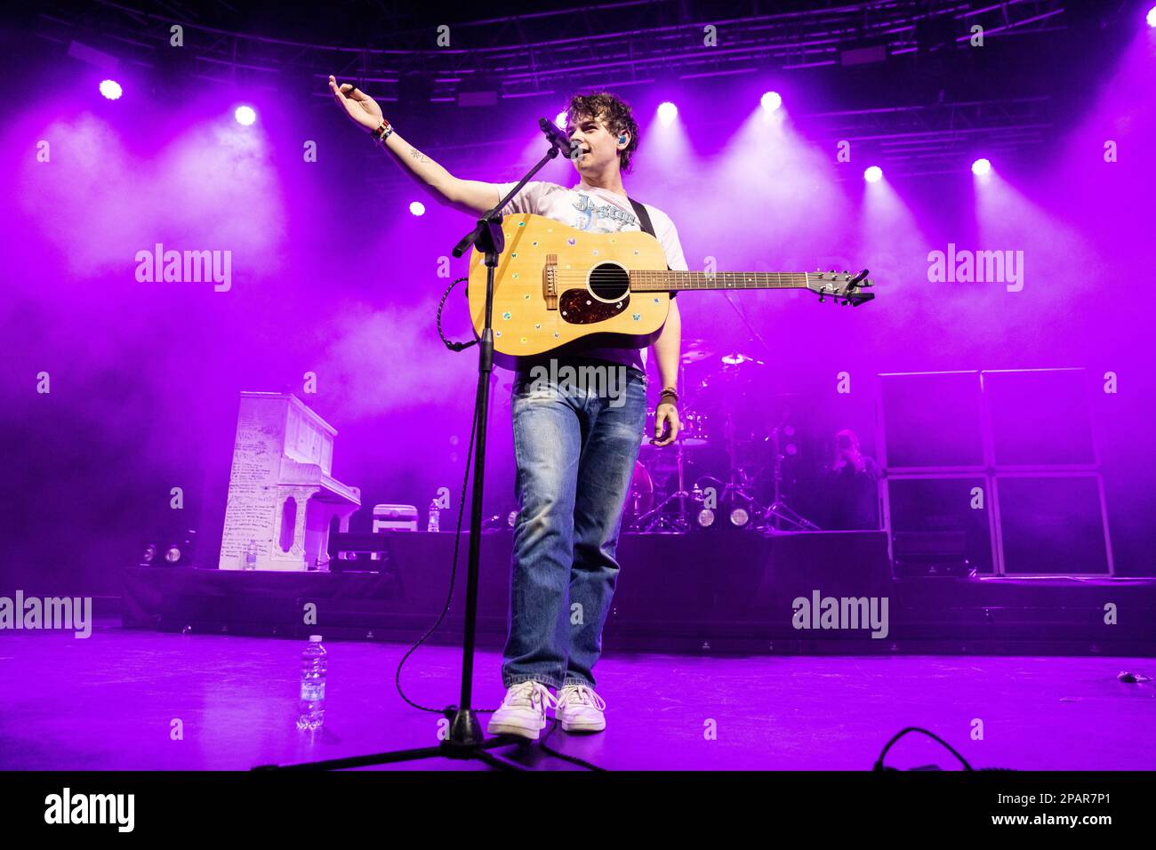 Milan Italy. 11 March 2023. The British singer-songwriter THOMAS HEADON ...