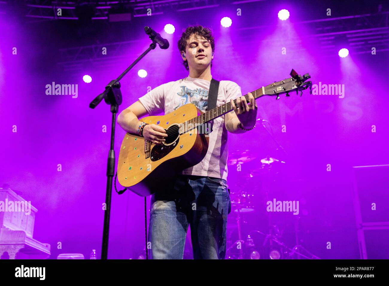 Milan Italy. 11 March 2023. The British singer-songwriter THOMAS HEADON ...