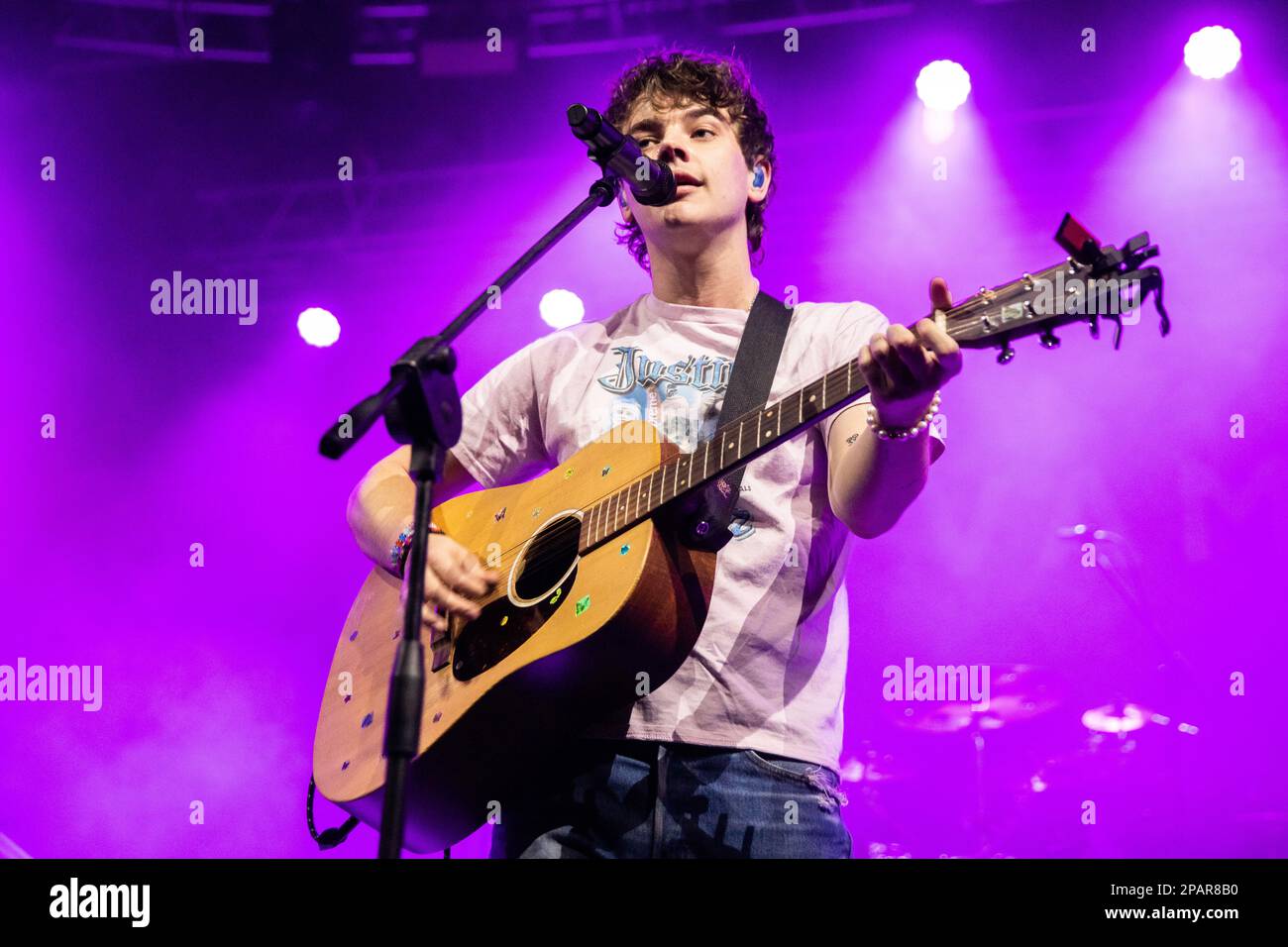 Milan Italy. 11 March 2023. The British singer-songwriter THOMAS HEADON ...