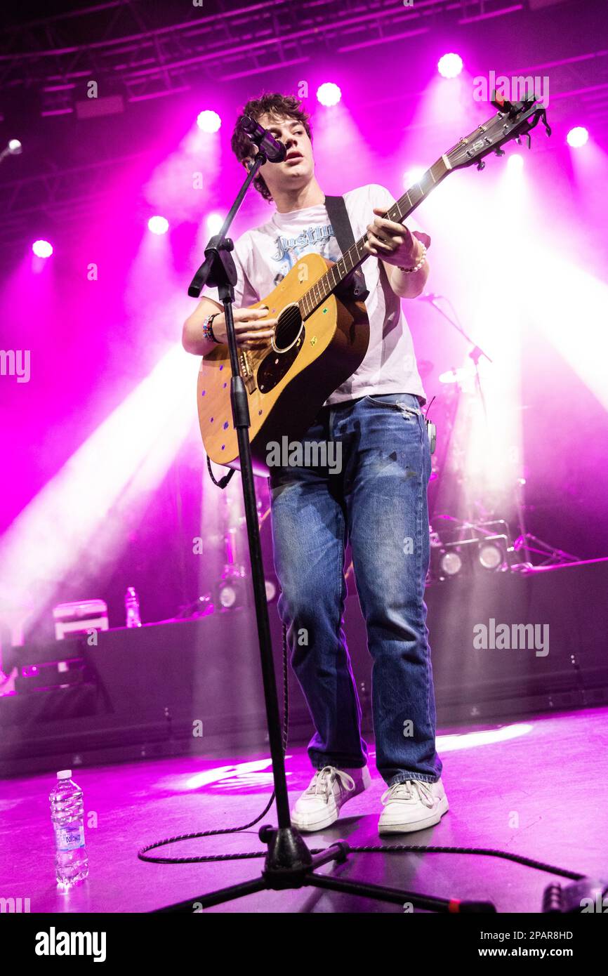 Milan Italy. 11 March 2023. The British singer-songwriter THOMAS HEADON ...