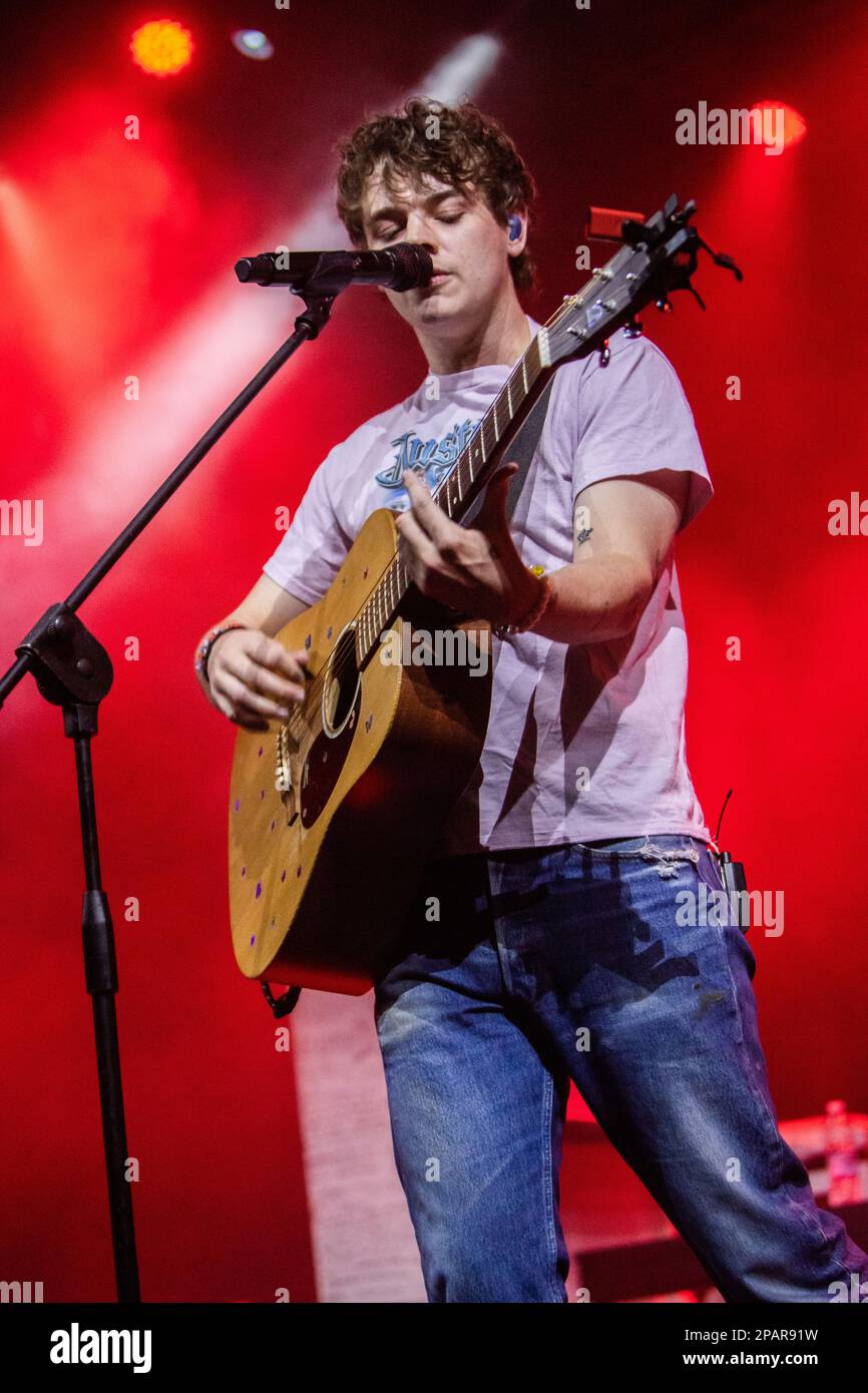 Milan Italy. 11 March 2023. The British singer-songwriter THOMAS HEADON ...