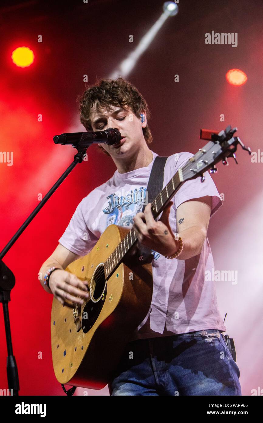 Milan Italy. 11 March 2023. The British singer-songwriter THOMAS HEADON ...