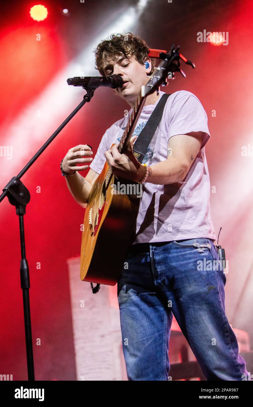Milan Italy. 11 March 2023. The British singer-songwriter THOMAS HEADON ...