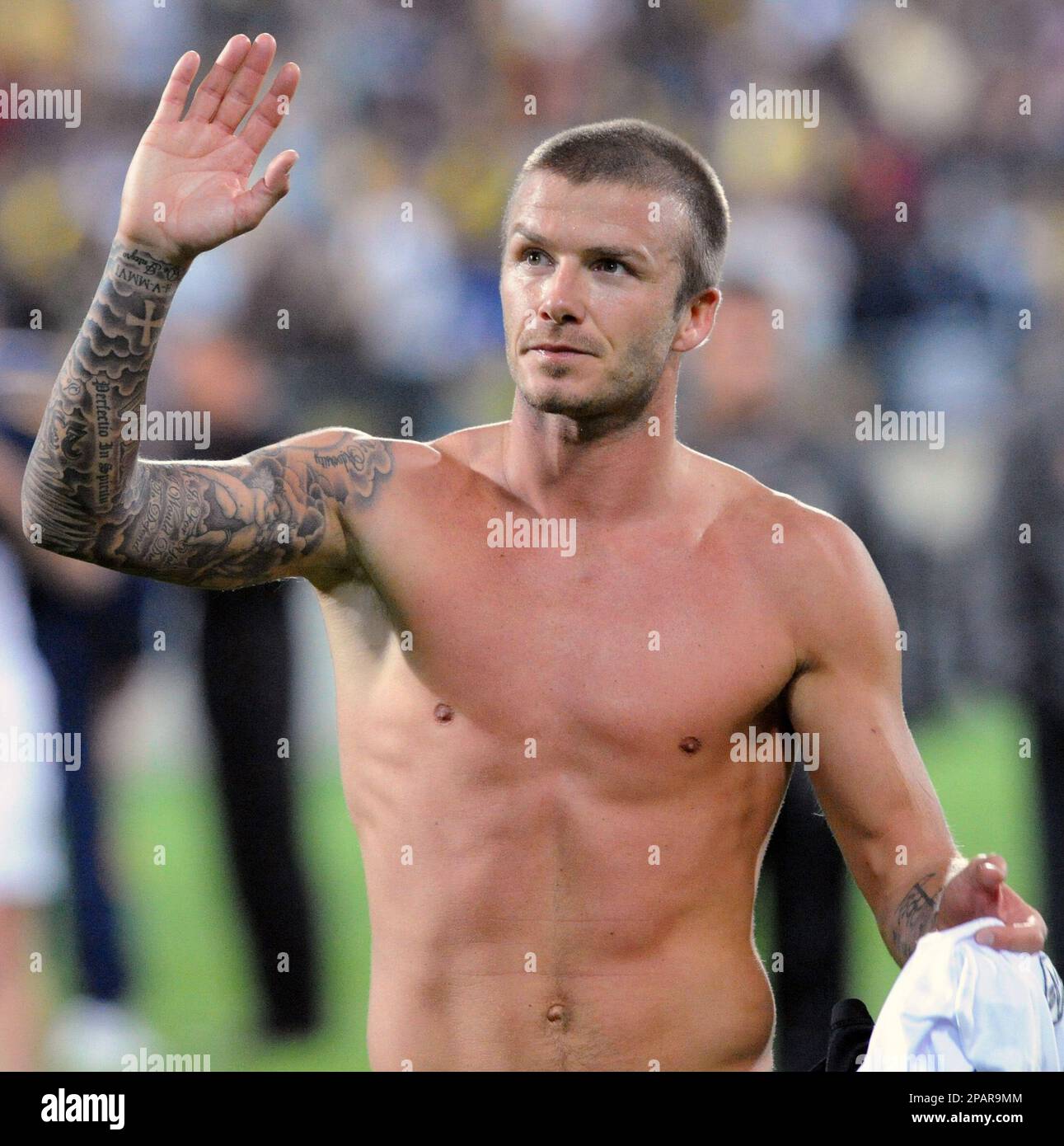 David Beckham Six Pack