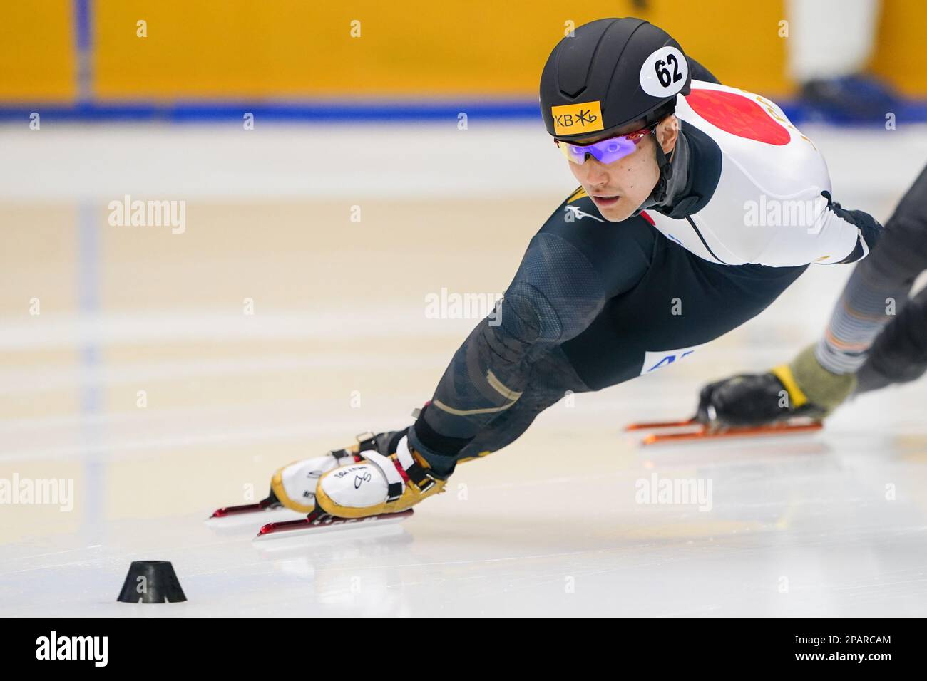SEOUL, KOREA - MARCH 12: Kazuki Yoshinaga of Japan competing on the Men ...