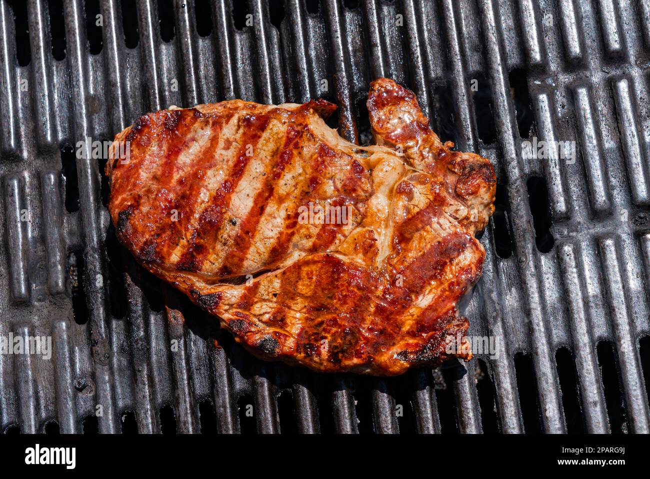 Grill top view hi-res stock photography and images - Alamy