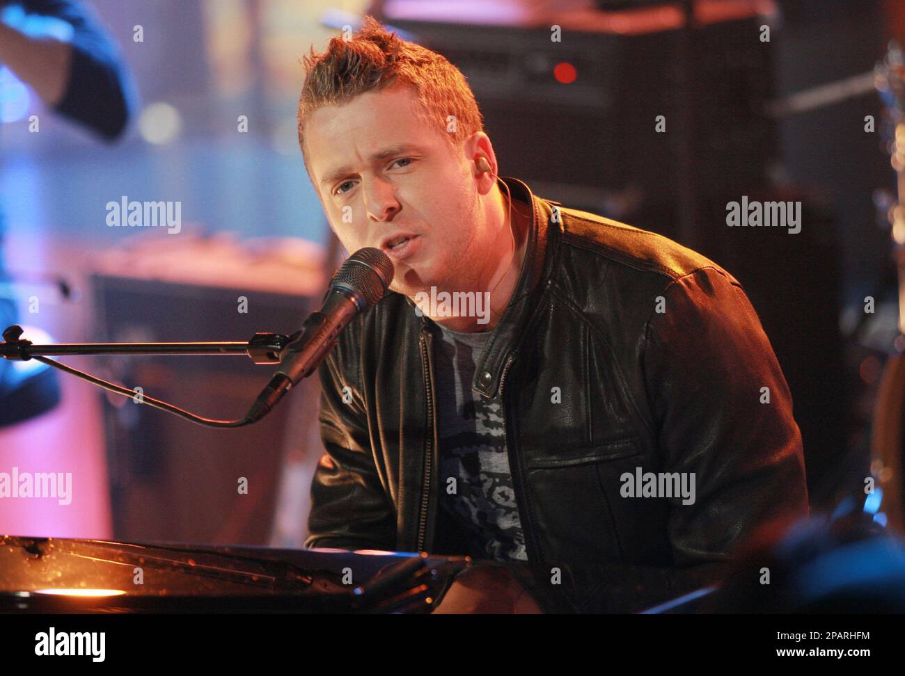 Singer/songwriter Ryan Tedder of OneRepublic performs during an ...