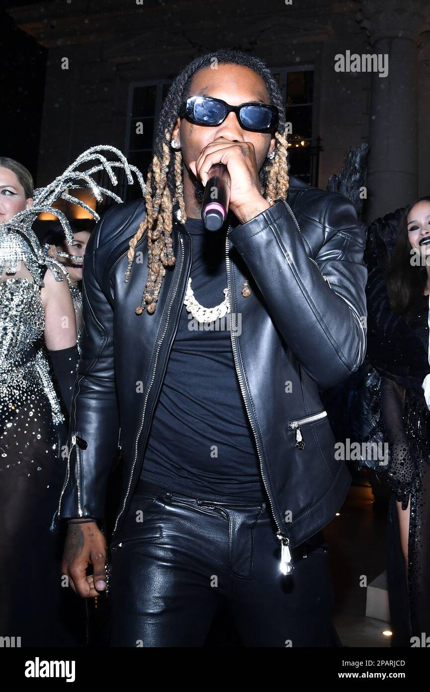 Los Angeles, USA. 11th Mar, 2023. Rapper Offset performs after the ...