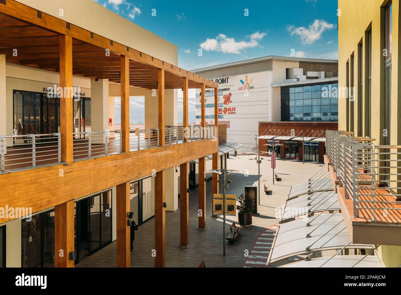Tbilisi, Georgia - March 28, 2022: Modern Shopping Mall East Point ...