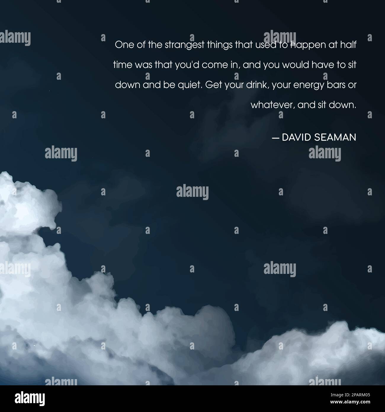 David seaman poster hi-res stock photography and images - Alamy