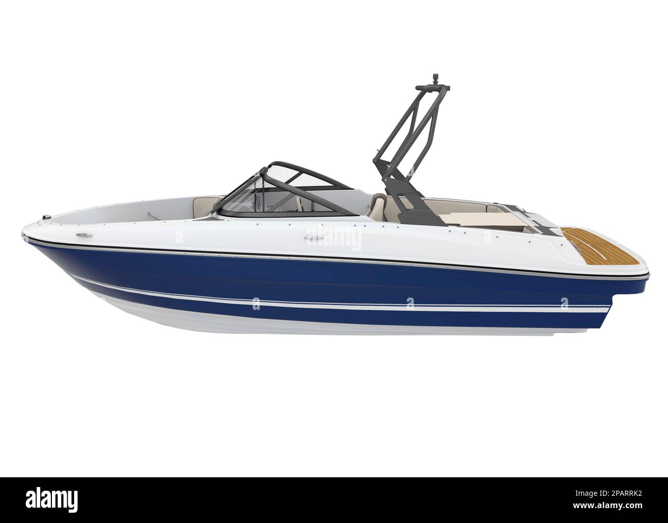 Private boat dock Cut Out Stock Images & Pictures - Alamy