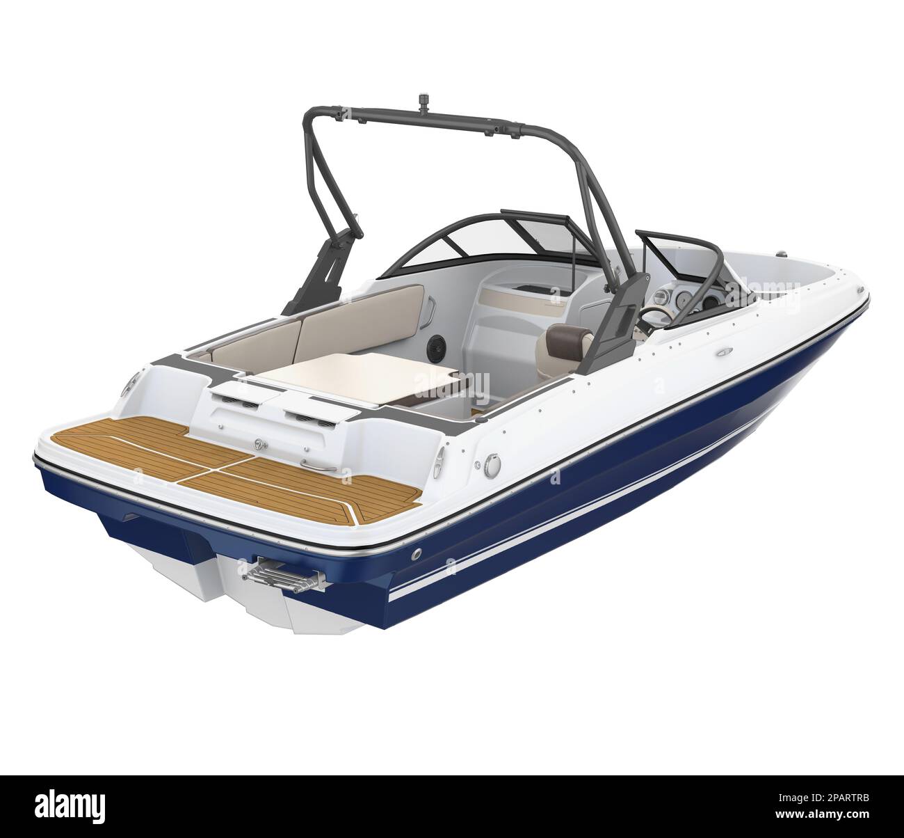 Private boat dock Cut Out Stock Images & Pictures - Alamy