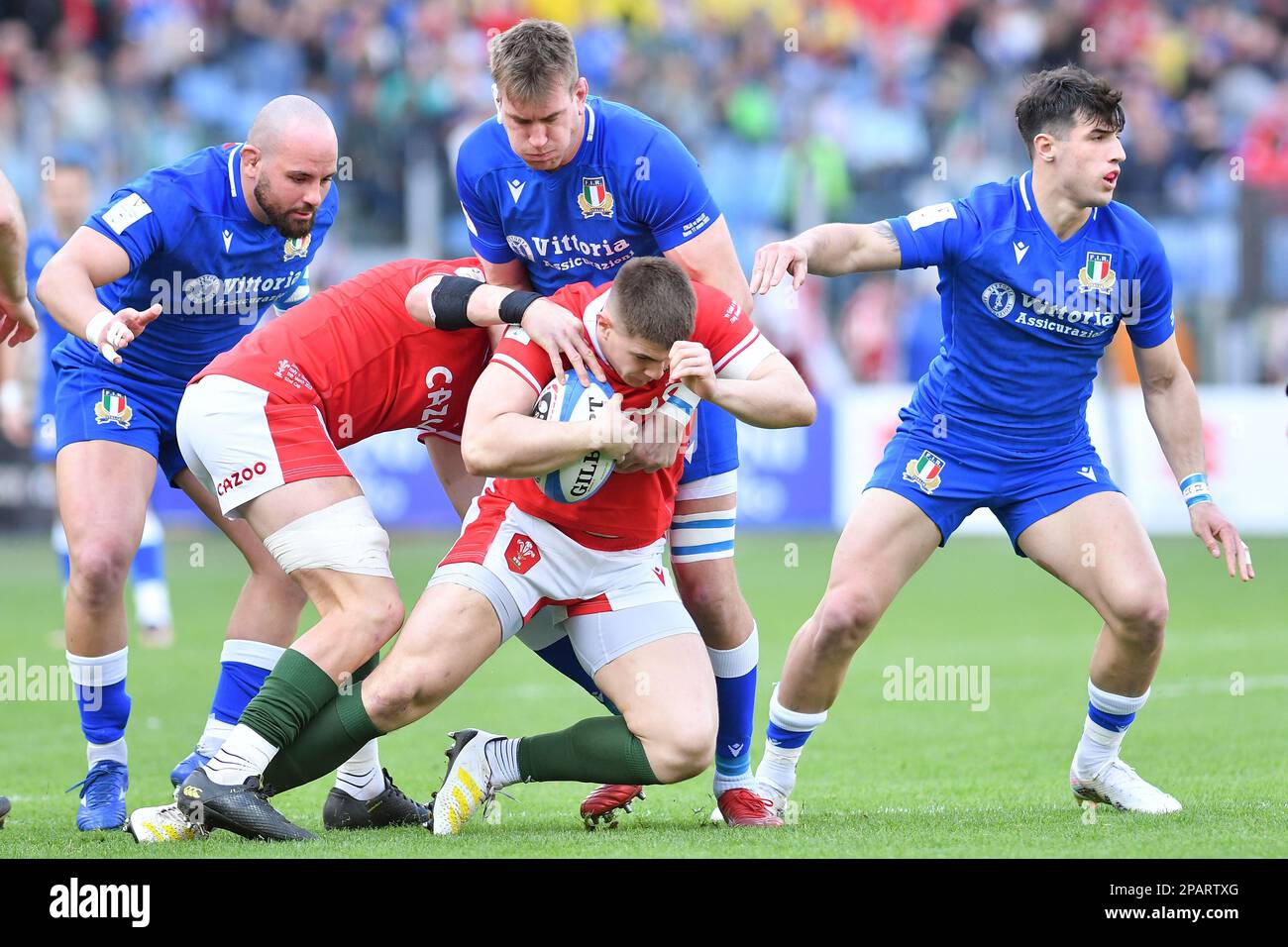 Rome, Italy. 11th Mar, 2023. Federico Ruzza of Italy, Tommaso ...