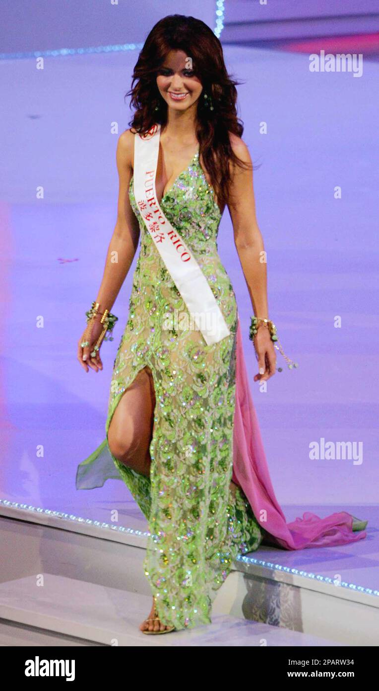 ** FILE ** Miss Puerto Rico Ingrid Marie Rivera Santos, second runner ...