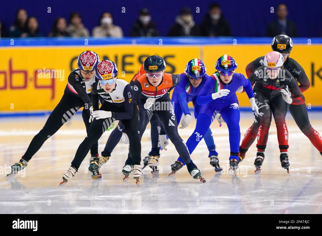 SEOUL, KOREA - MARCH 12: Xandra Velzeboer of the Netherlands competing ...