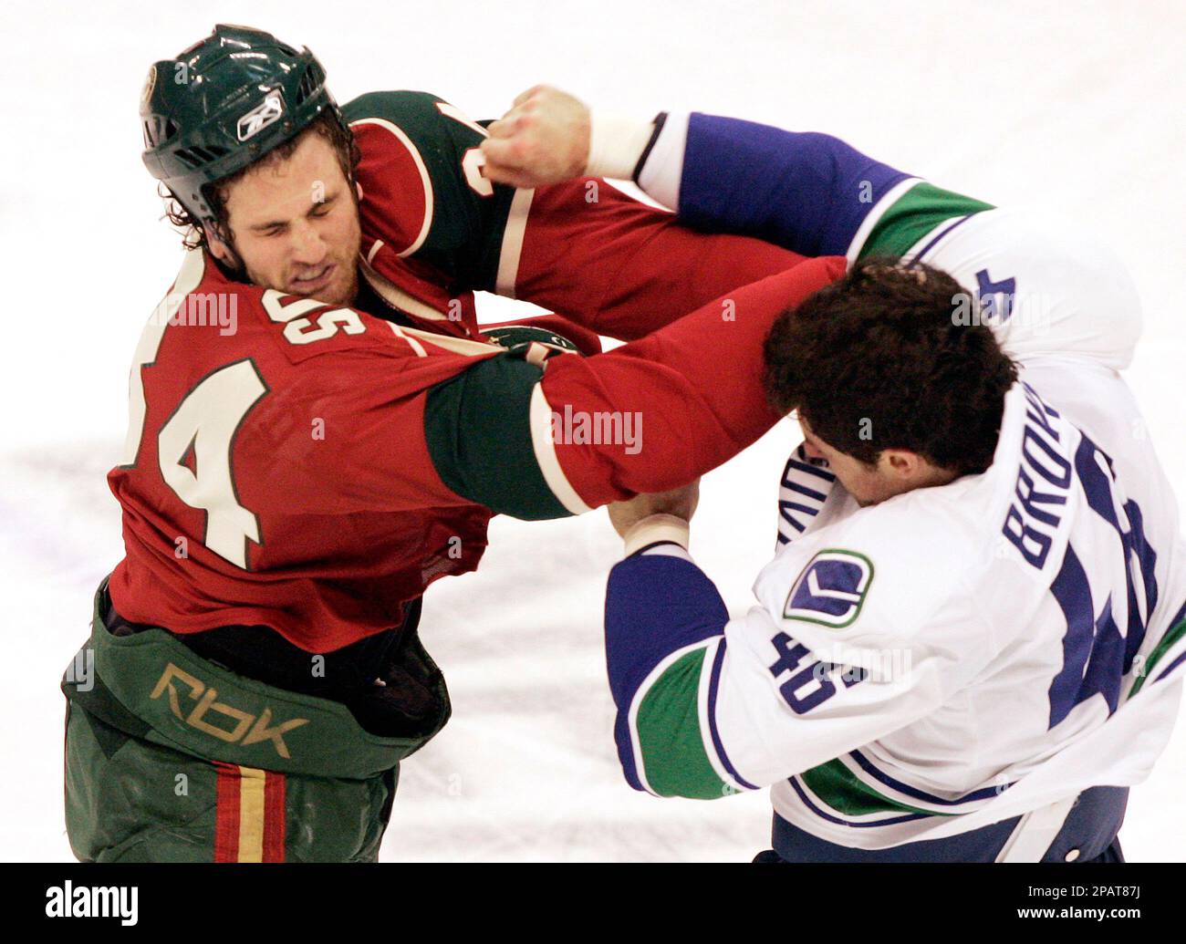 Mike Brown Hockey Fight