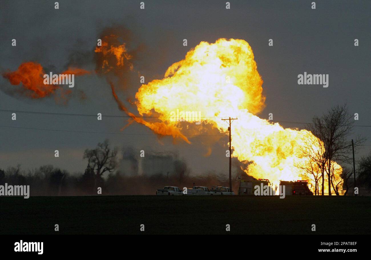 Emergency personnel respond to gas pipeline explosion Wednesday, Nov ...