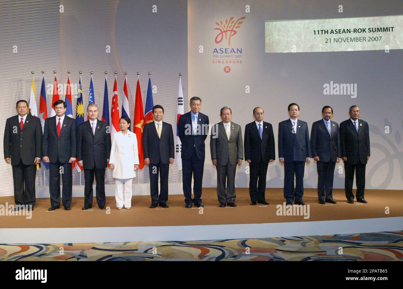 ASEAN Heads of States From left: Indonesia's President Susilo Bambang ...
