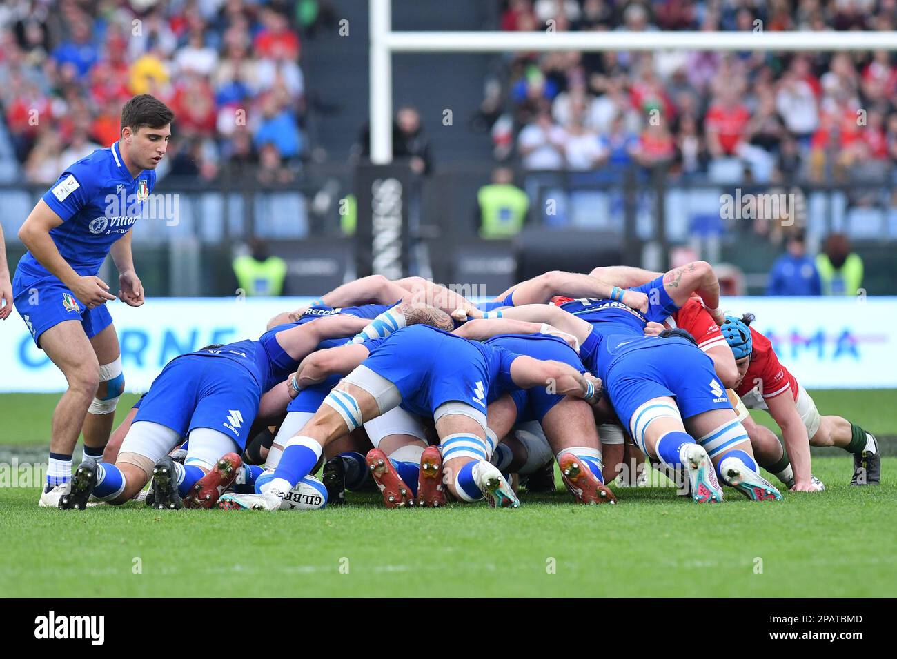 Rome, Italy. 11th Mar, 2023. Alessandro Fusco of Italy during 6 Nations ...
