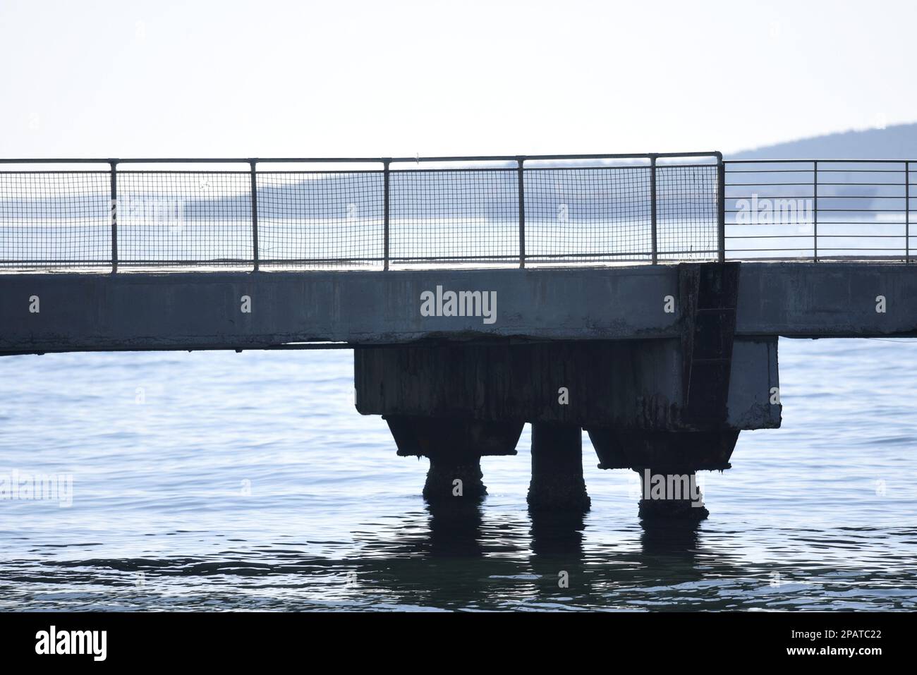 Mooring ring metal concrete hi-res stock photography and images - Alamy
