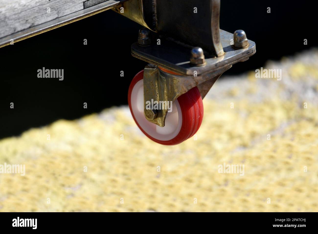 Sailing boat steady boarding ramp wheel with stainless steel bolts ...