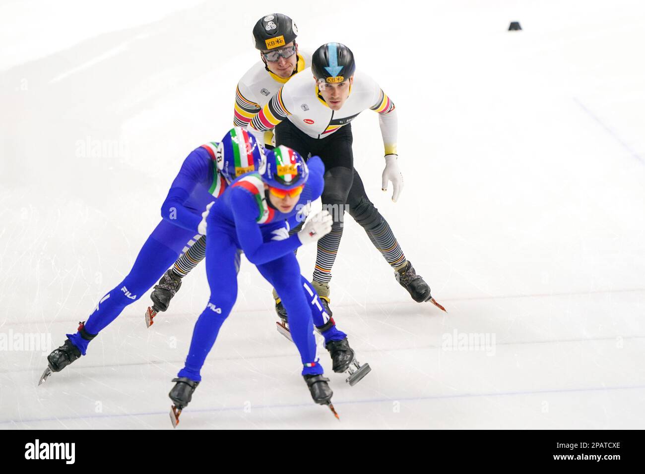 SEOUL, KOREA - MARCH 12: Stijn Desmet of Belgium competing on the Mixed ...