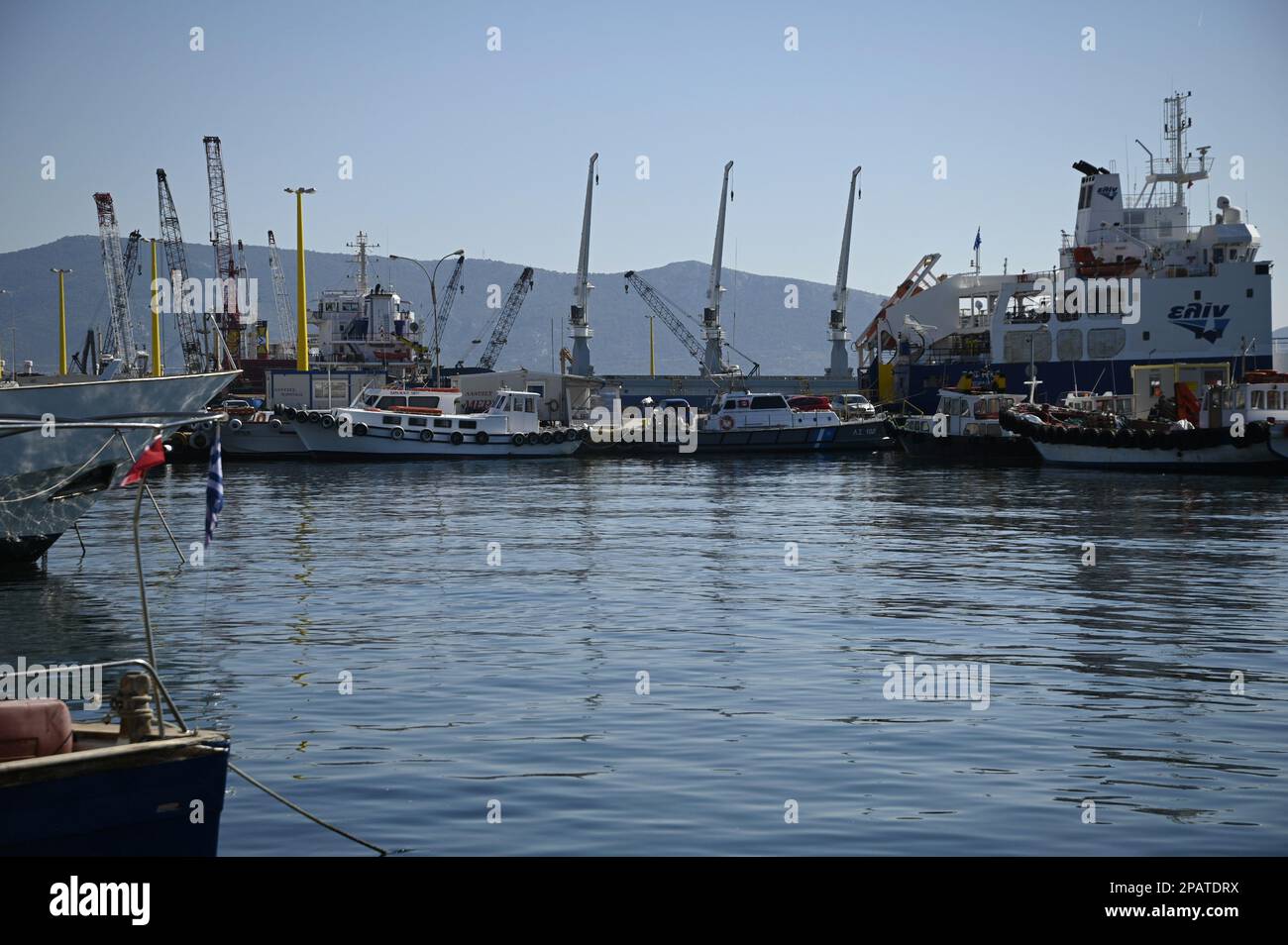 Elefsina port hi-res stock photography and images - Alamy