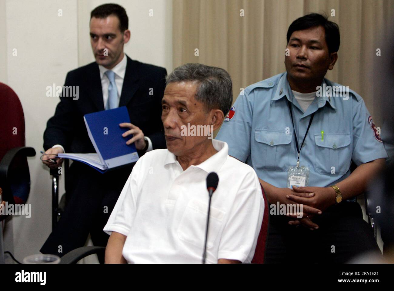 Kaing Guek Eav, alias Duch, the former Khmer Rouge prison commander of ...