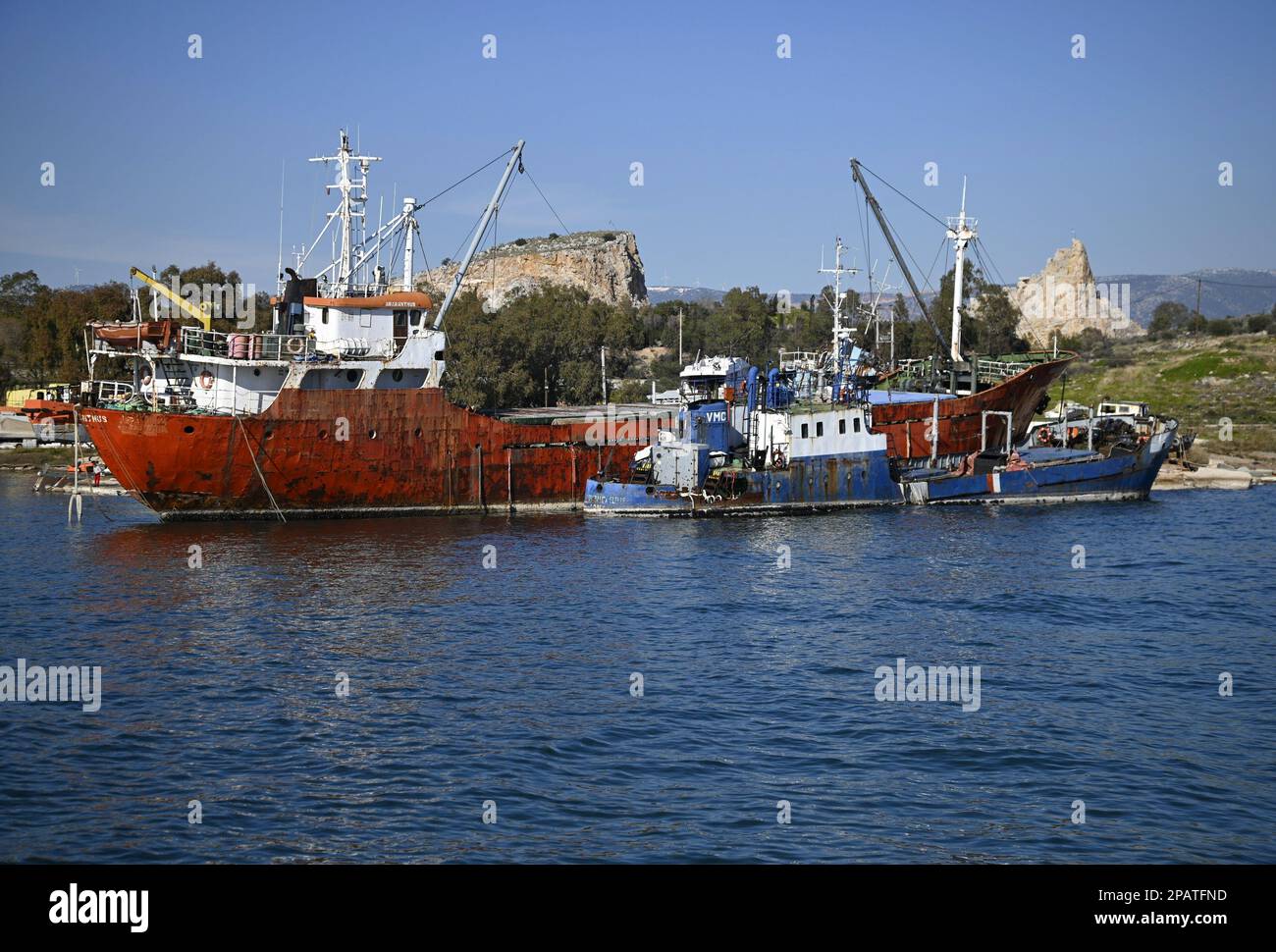 Bay of eleusis hi-res stock photography and images - Alamy