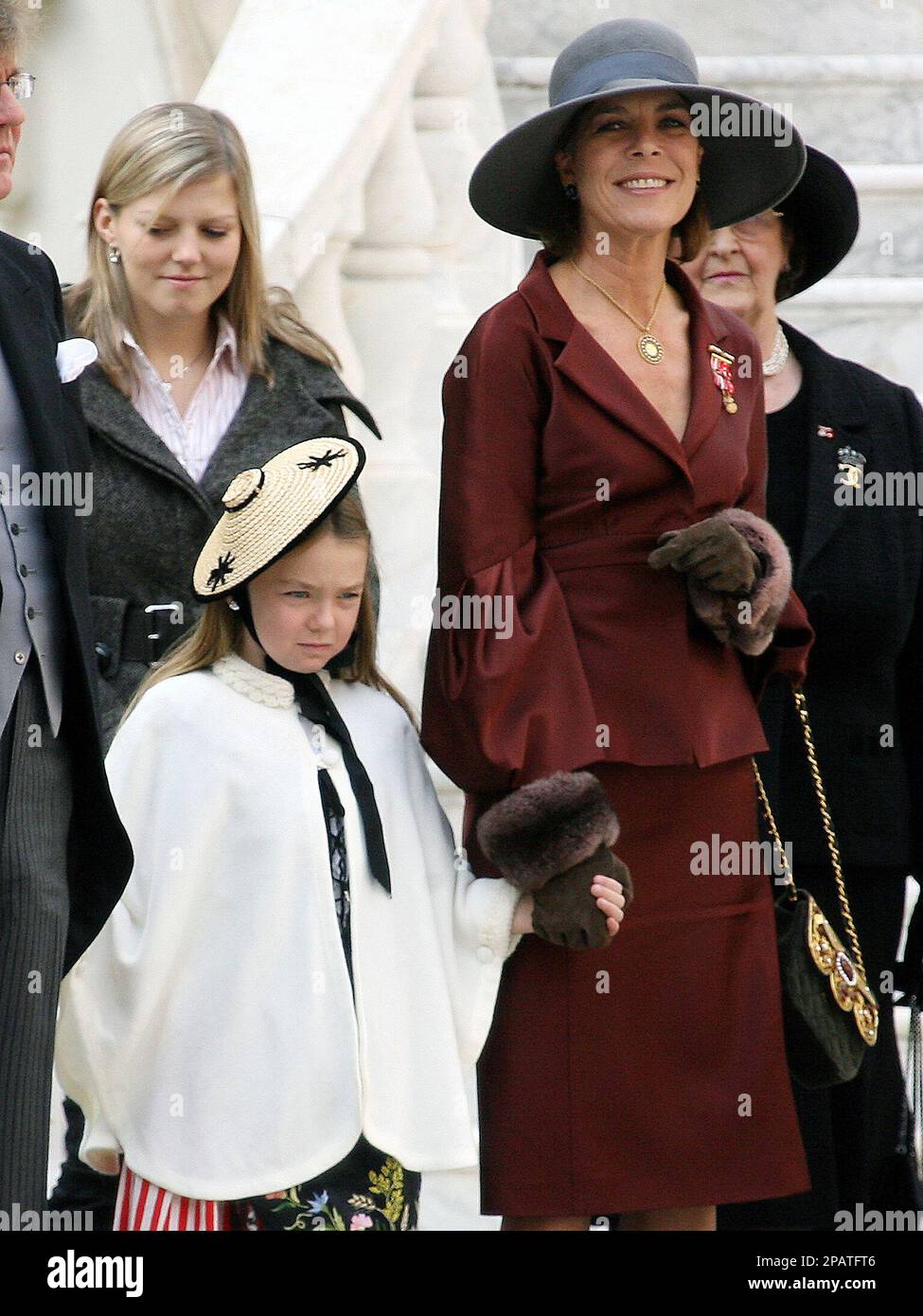 Princess Caroline of Hanover, right, and her daughter Princess ...