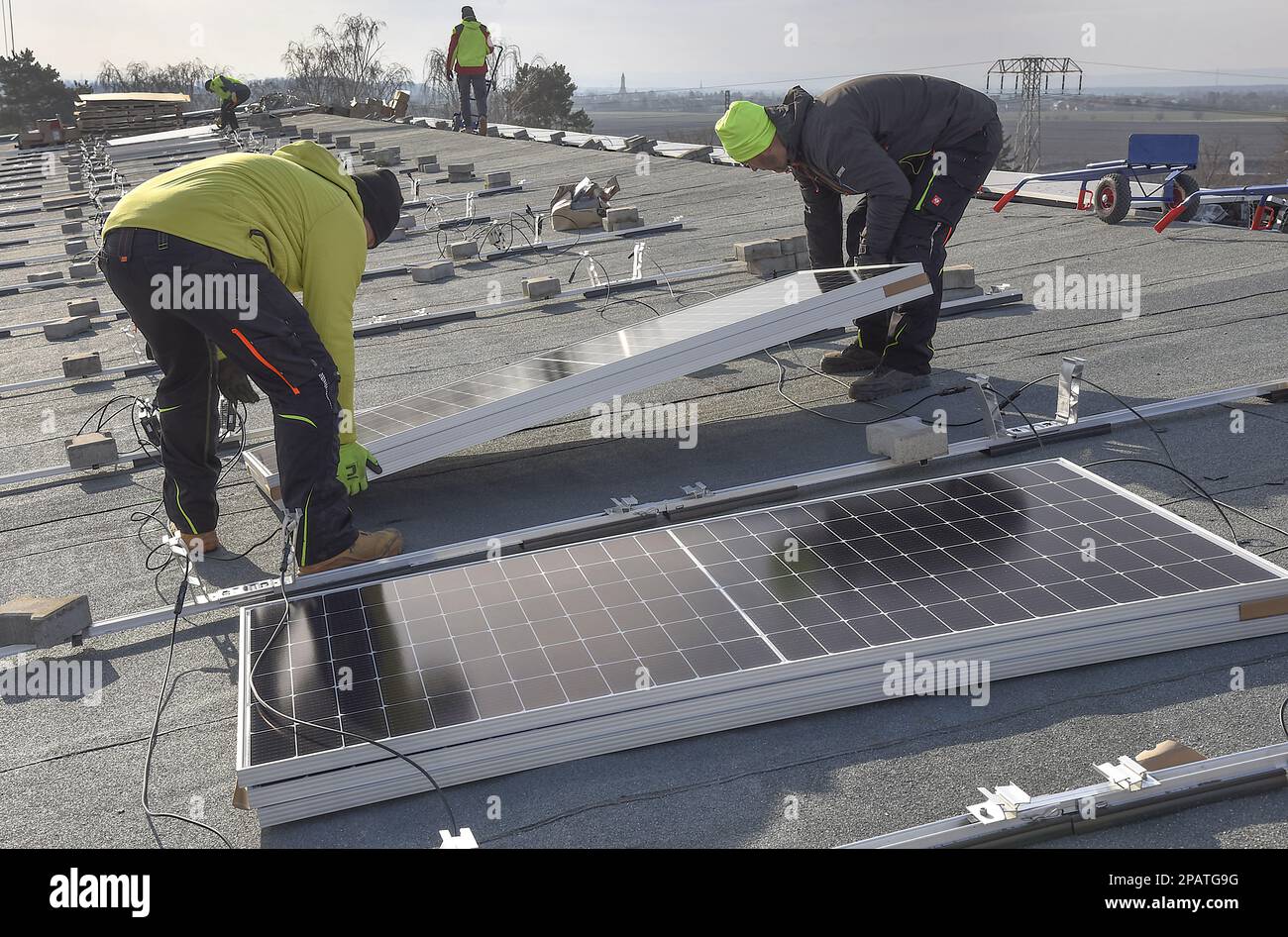 Opening of rooftop solar power plant at PSP machinery (Prerovske ...