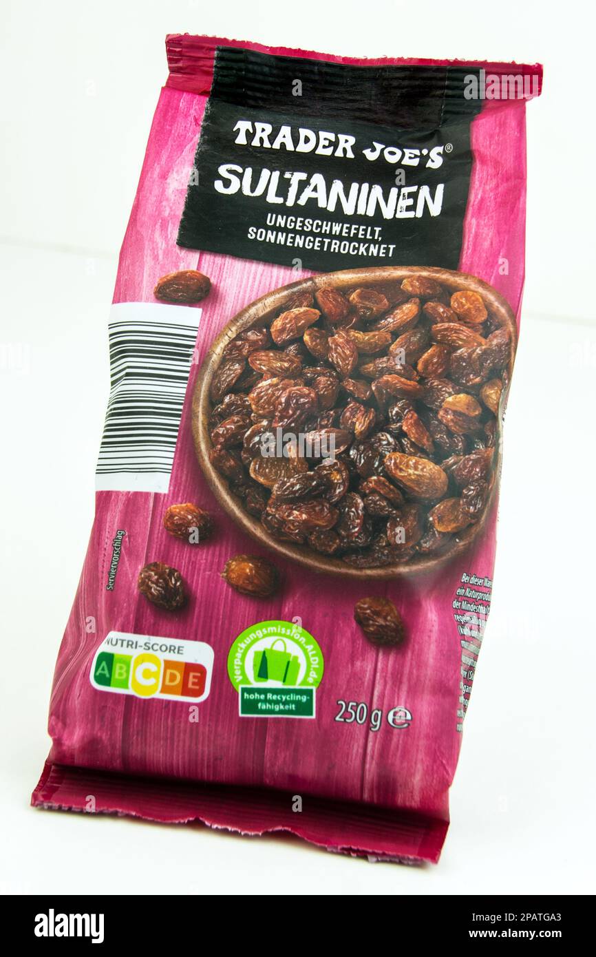 Trader Joe Sultaninen ungeschwefelt getrocknet Nutri-Score C im ...