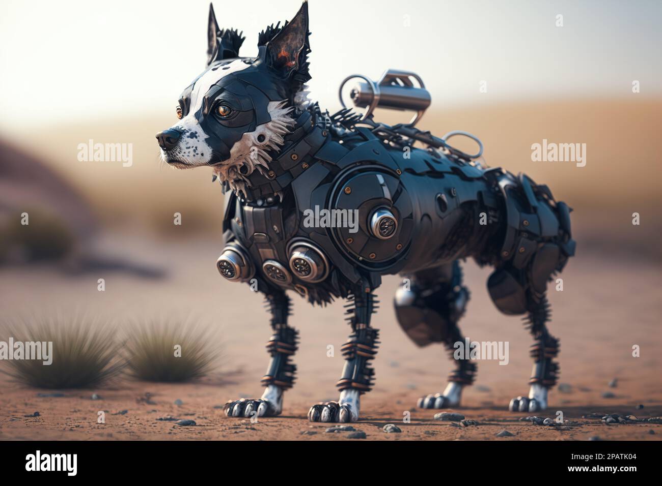 3d futuristic friend robot pet hi-res stock photography and images - Alamy