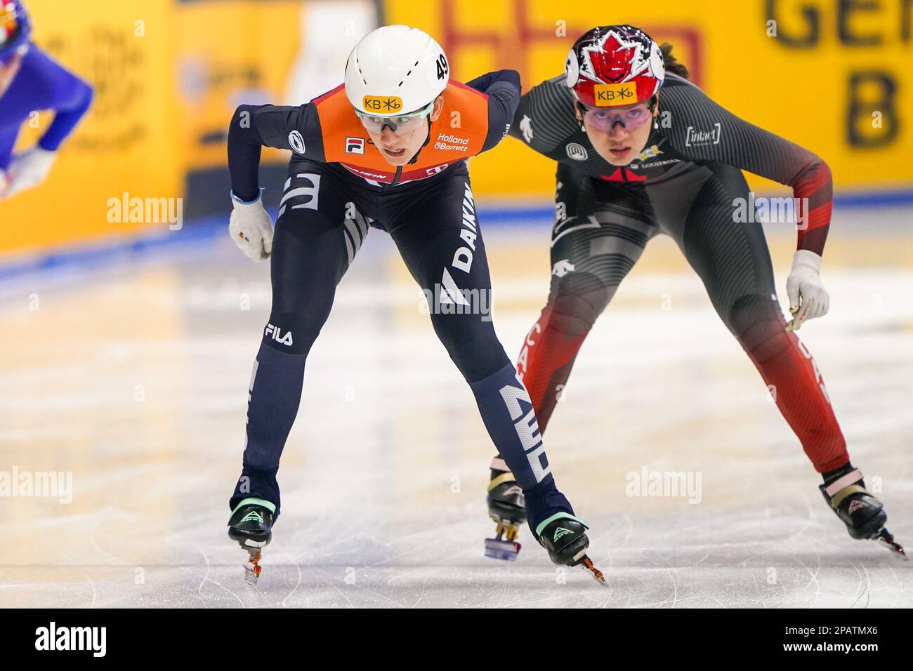 SEOUL, KOREA - MARCH 12: Selma Poutsma of the Netherlands competing on ...