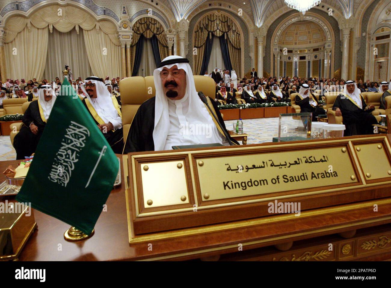 Saudi Arabia's King Abdullah attends the OPEC (Organization of the ...