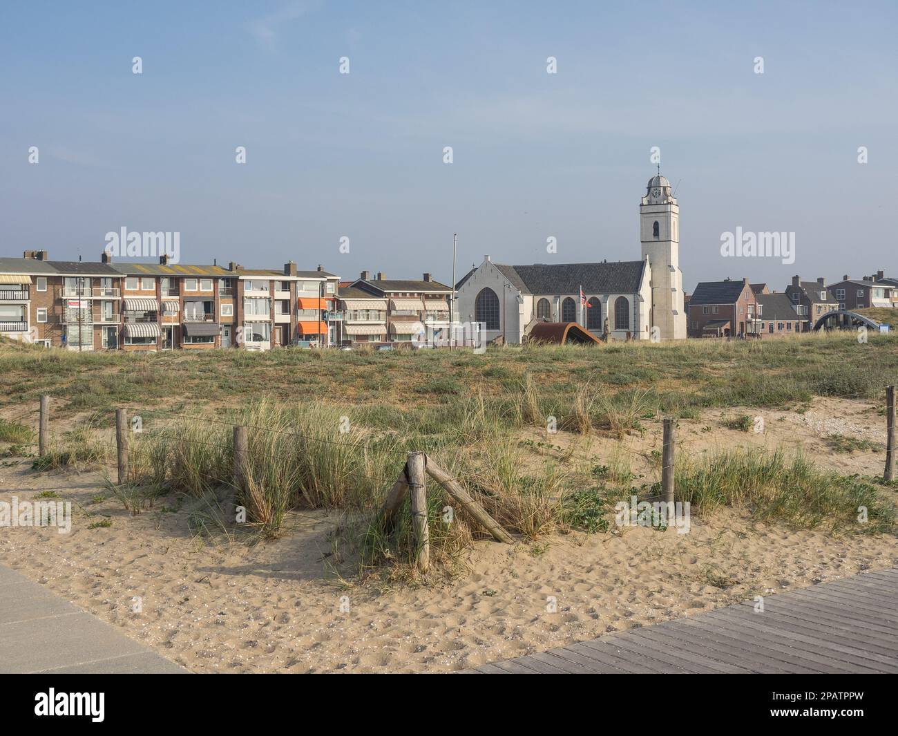 Katwijk aan zee in the netherlands Stock Photo - Alamy