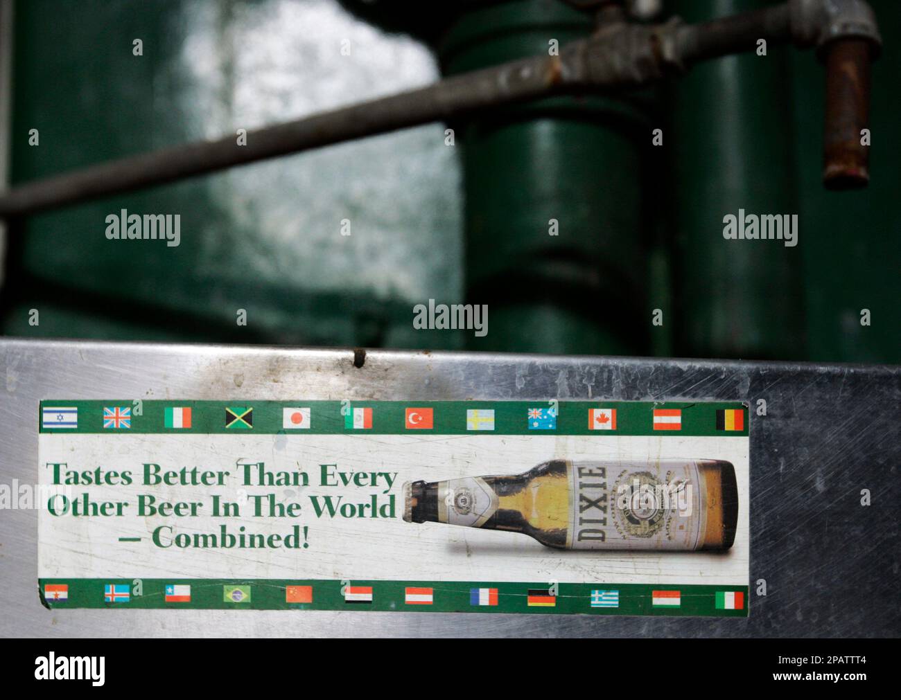 ** ADVANCE FOR MON. NOV. 19 ** A bumper sticker is seen inside the ...