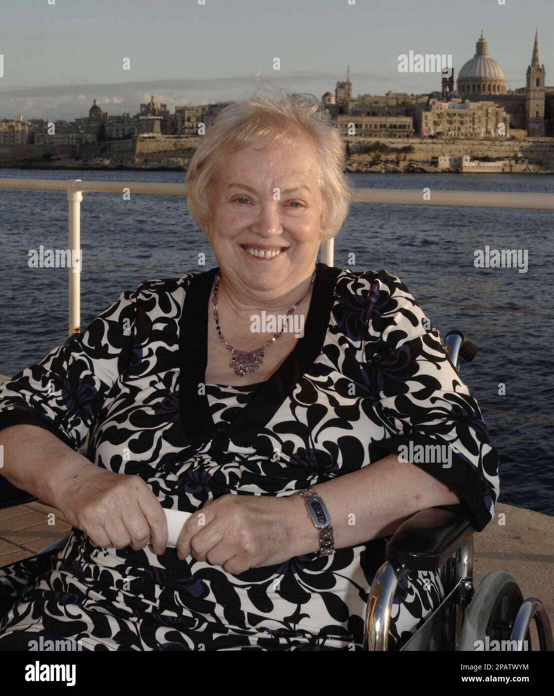 Frances Kinley-Manton poses for a picture at the Hotel Fortina in ...